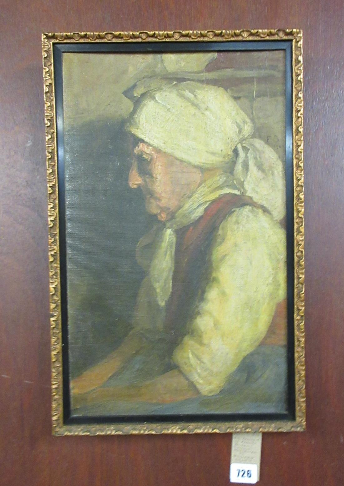 Edward Stott | OIL PORTRAIT OF FRENCH PEASANT WOMEN ATTRIBUTED TO ...