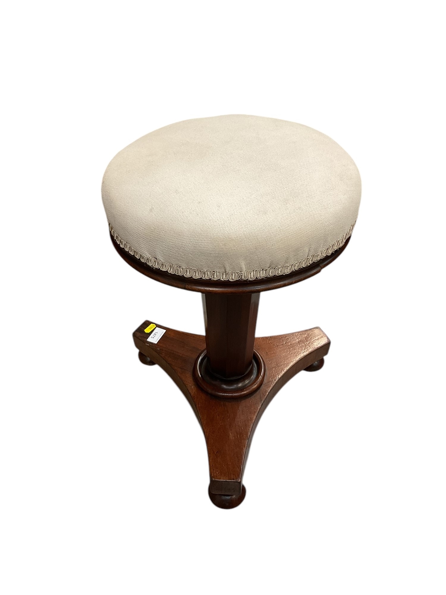 Reubens | Victorian Rosewood piano stool | MutualArt