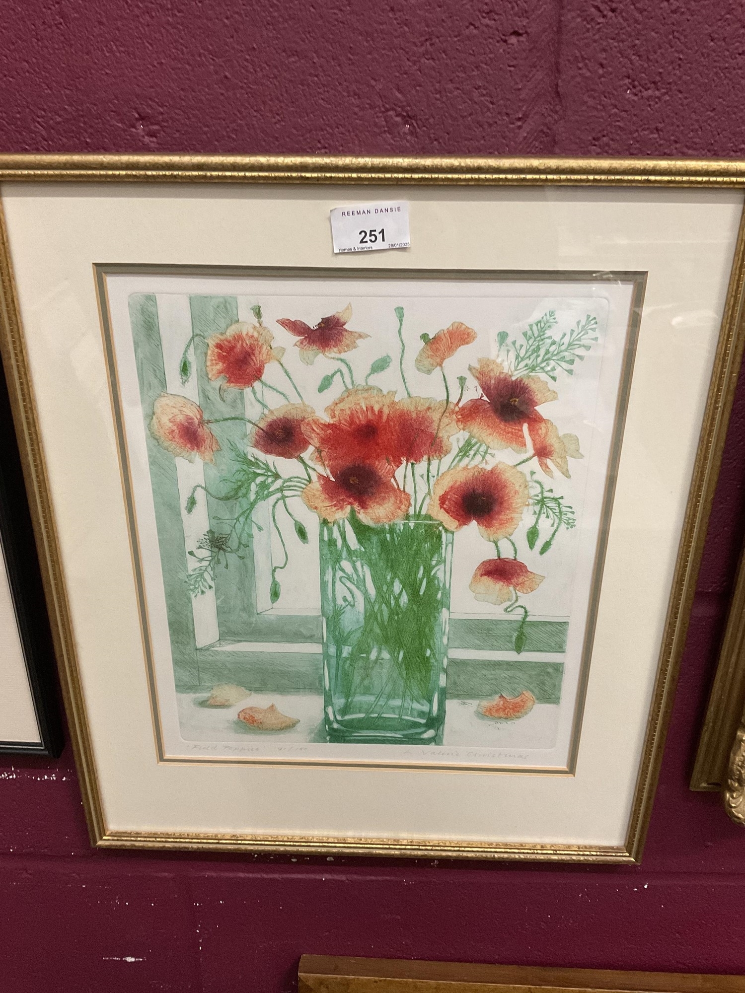 Valerie Christmas | Field poppies | MutualArt