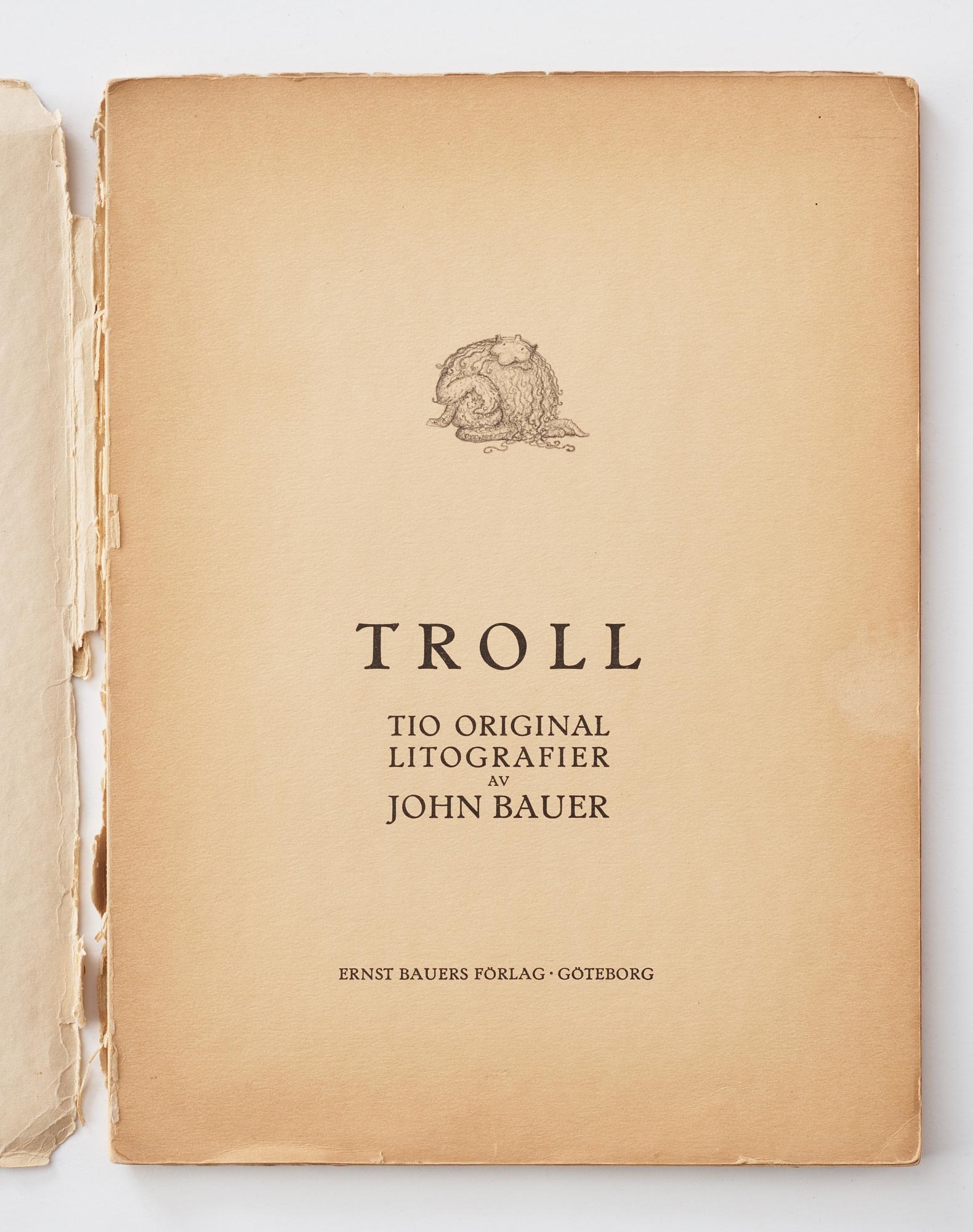 John Bauer | Troll (1915) | MutualArt