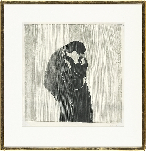 Edvard Munch | The kiss IV (1902) | MutualArt