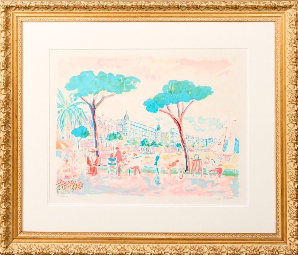 Jean-Claude Picot | Promenade sur la Croisette | MutualArt