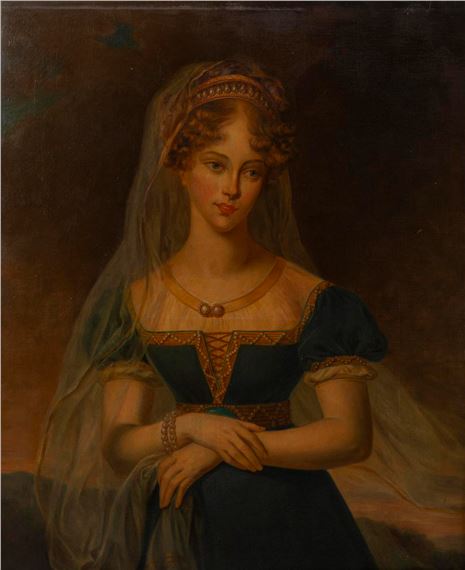Jean Baptiste Isabey | Portrait of Joséphine in Malmaison (1798 ...