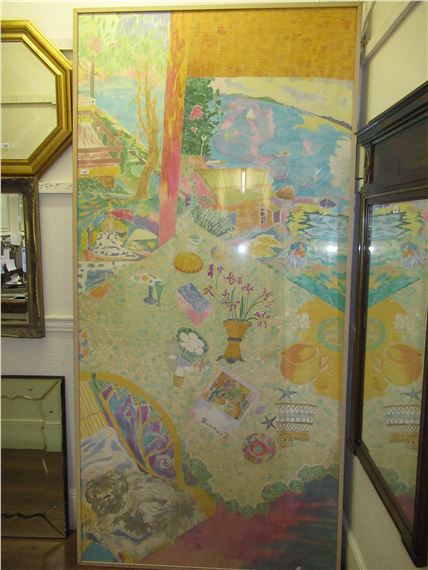 Pierre Bonnard | objects and figures in a coastal landscape | MutualArt