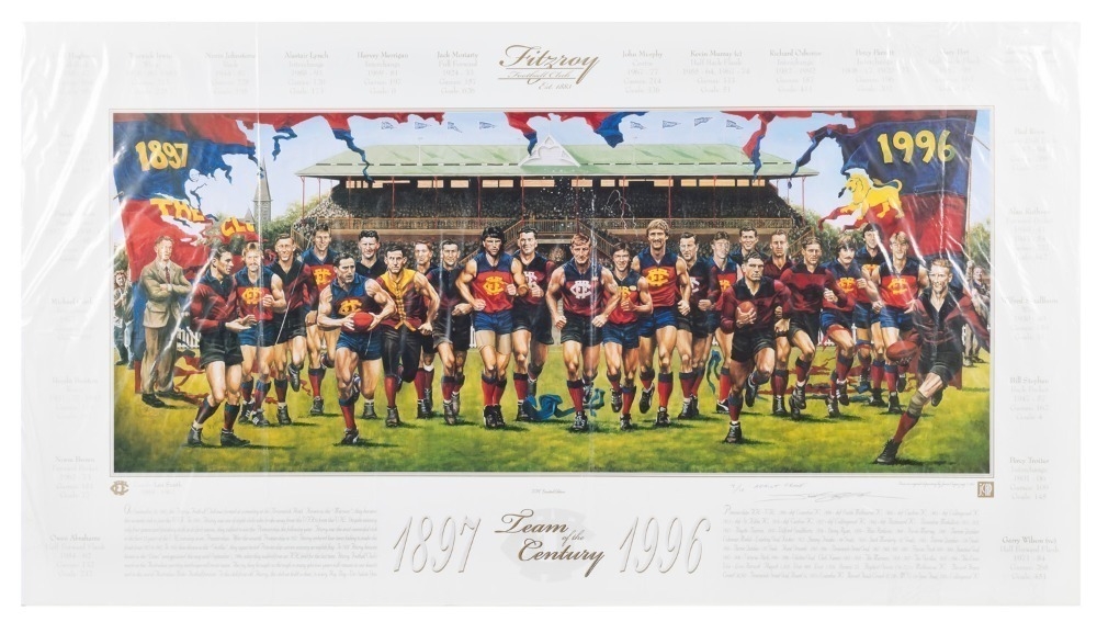 Jamie Cooper | FITZROY FOOTBALL CLUB Team of the Century 1897 - 1996 ...
