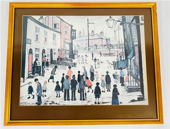 Laurence Stephen Lowry | At The Seaside | MutualArt