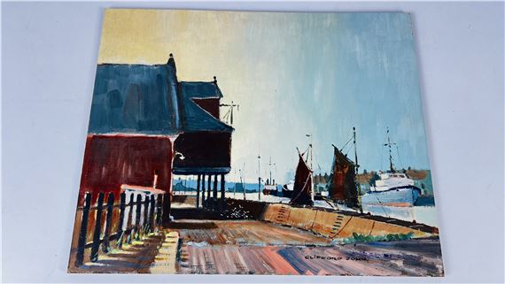 John Clifford | GAS HOUSE QUAY YARMOUTH | MutualArt