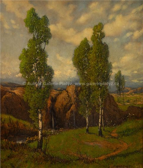 Adolf Wiesner | Břízky | MutualArt