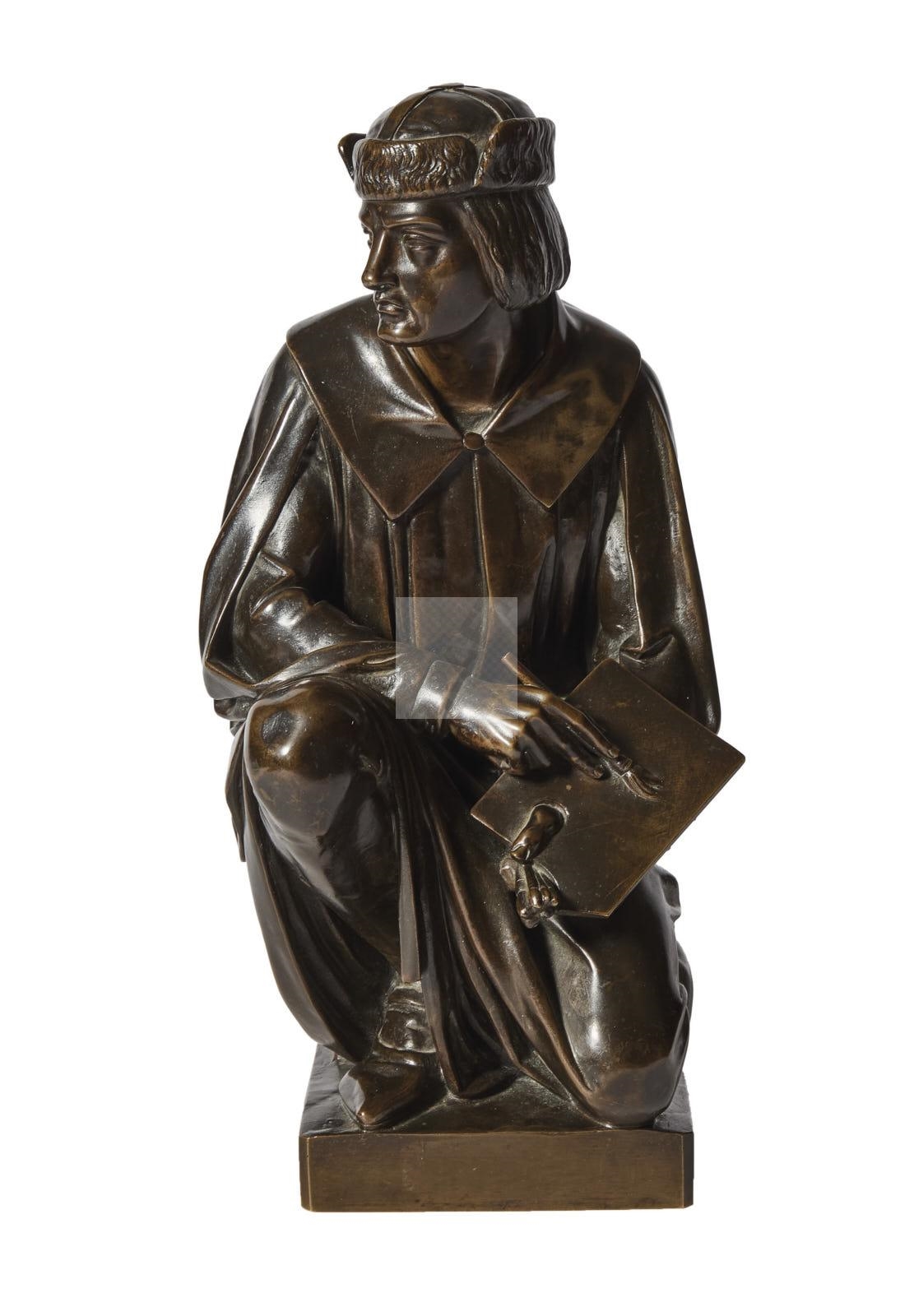 Bartholdi Frédéric-Auguste | Allégorie de la Peinture (Circa 1890 ...