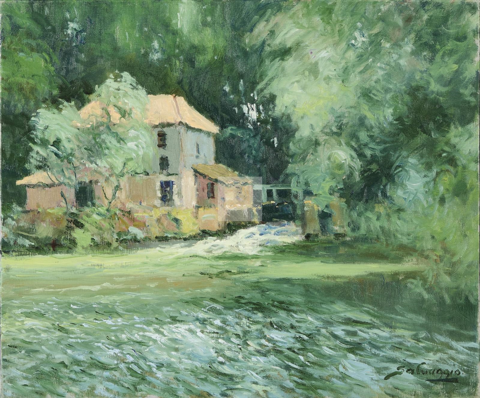 Jose Salvaggio | Moulin en Marne | MutualArt