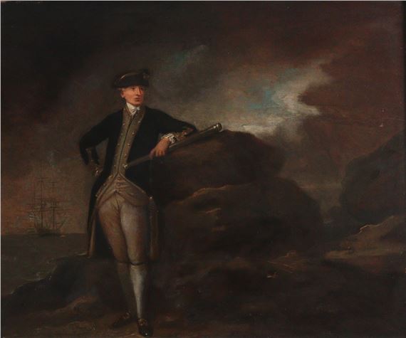 Cosway Richard | Portrait of Commodore Robert Boyle-Walsingham (1736 ...