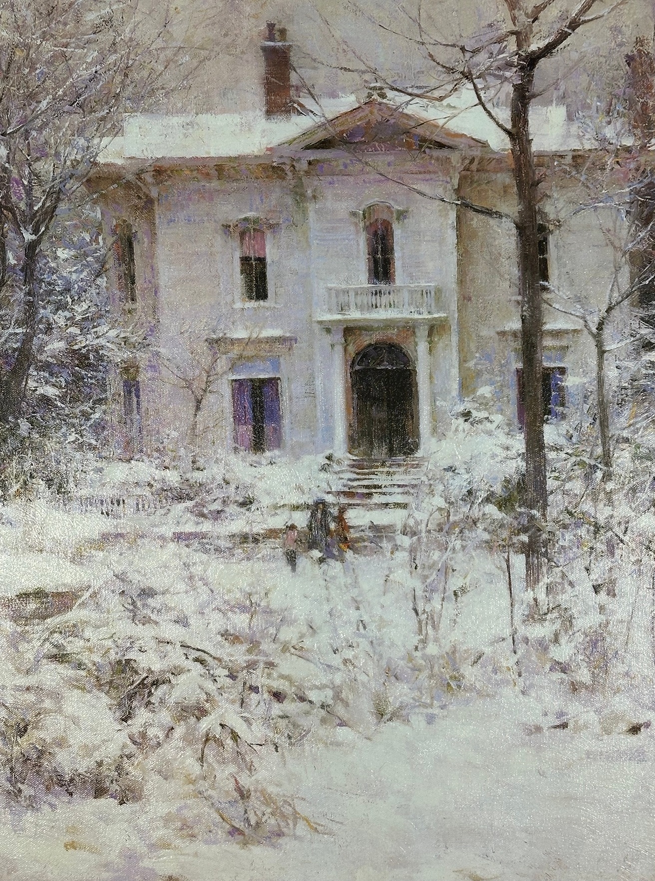 Richard Alan Schmid | Victorian Winter | MutualArt