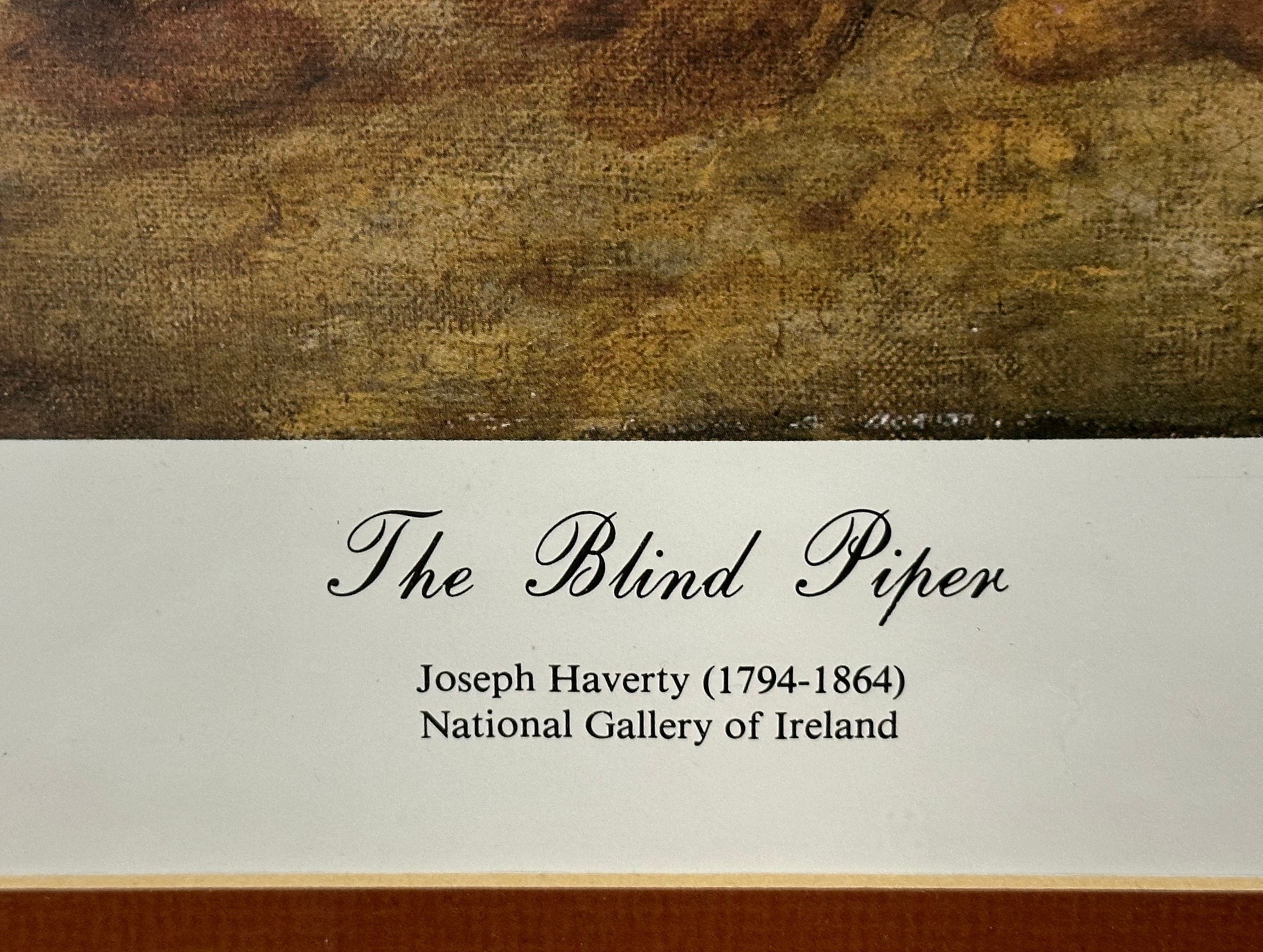 Joseph Patrick Haverty | The Blind Piper | MutualArt