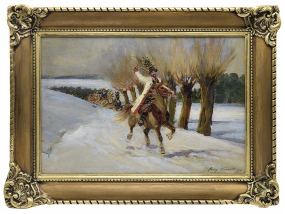 Jerzy Kossak | Drużba krakowski | MutualArt