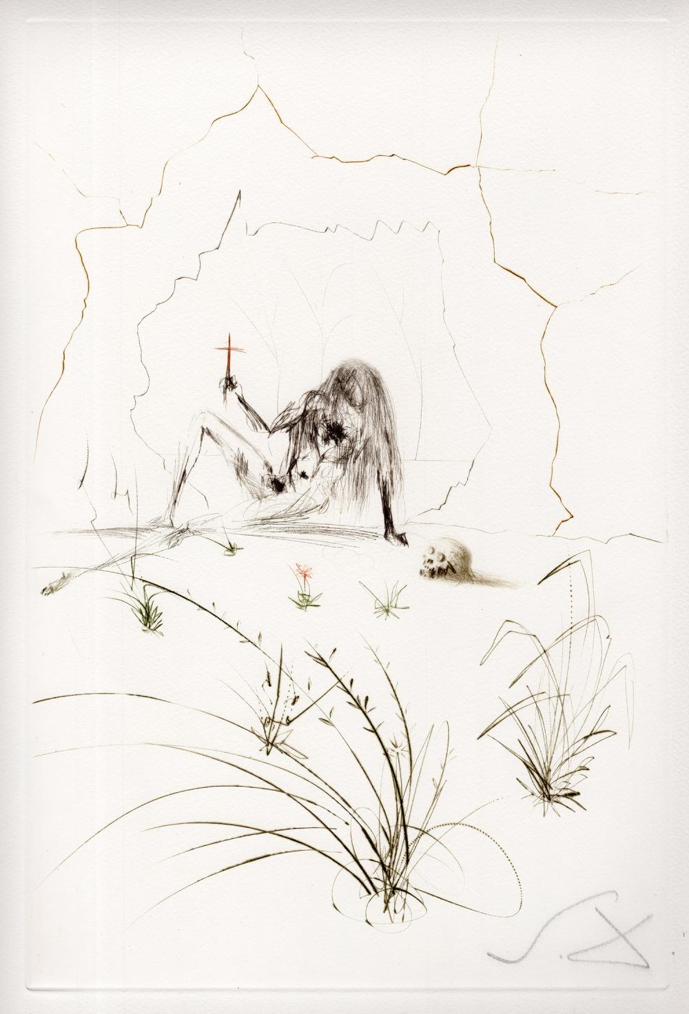Salvador Dalí | Salvador Dali Tristan Etching Signed Limited Framed ...