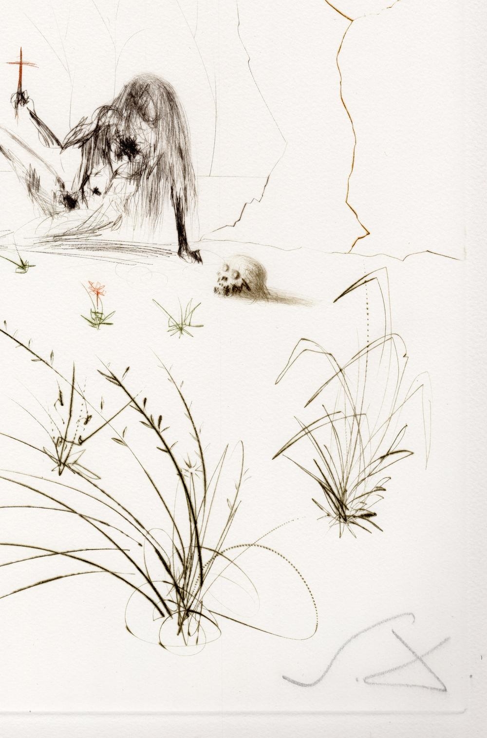 Salvador Dalí | Salvador Dali Tristan Etching Signed Limited Framed ...
