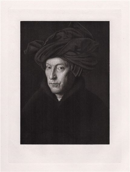 Jan Van Eyck | Jan van Eyck Portrait of a Man 1889 Print | MutualArt