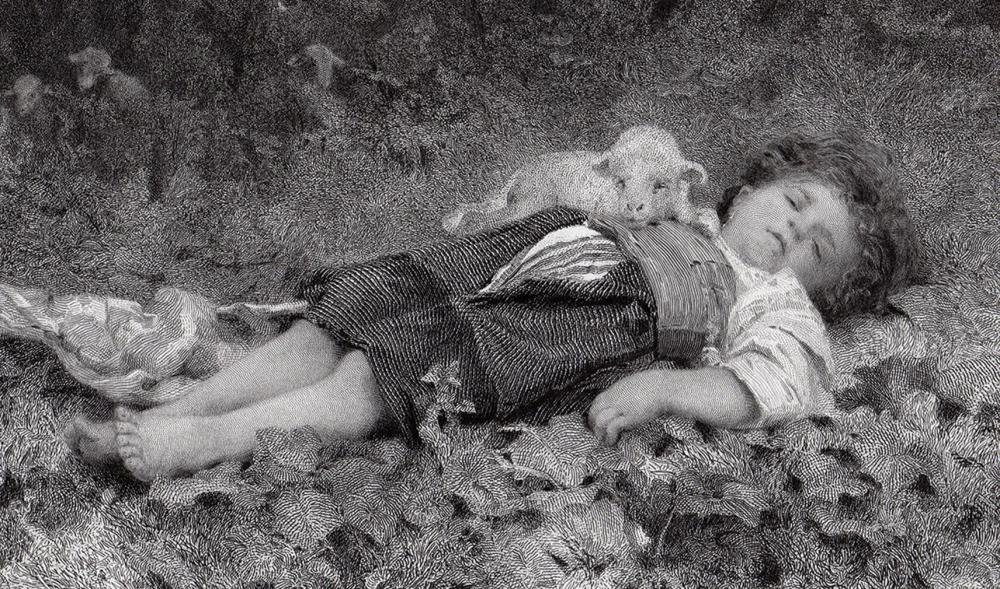 Francesco Paolo Michetti | Francesco Michetti Shepherdess Abruzzi 1875 ...