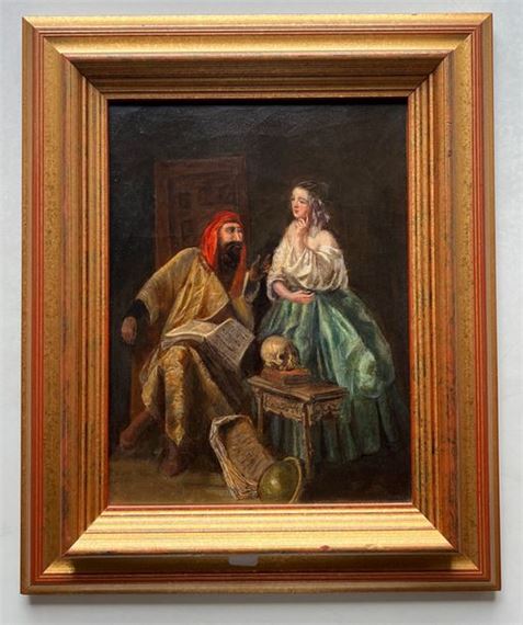 Modern School | MODERN SCHOOL Memento mori Oil on canvas. 32.5 x 24.5 ...