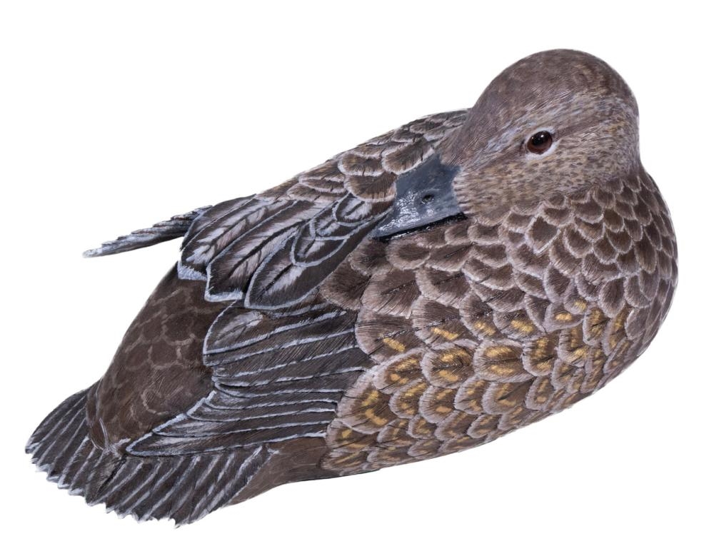 Elaine Porter | CARVED DUCK SCULPTURE BY ELAINE PORTER (2013) | MutualArt