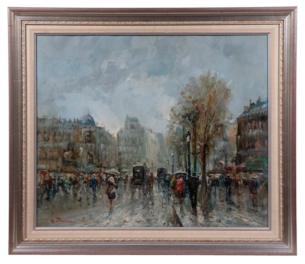Mario Passoni | Grand Boulevard of Paris | MutualArt
