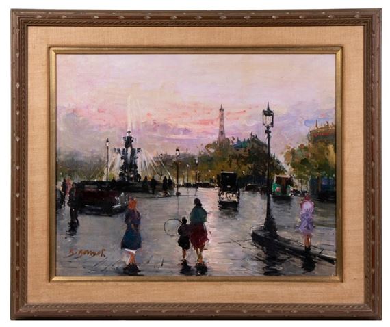 R. Bonnet | Paris, Place de la Concorde (1956) | MutualArt