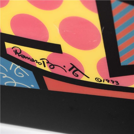 Romero Britto | The Hug (1993) | MutualArt
