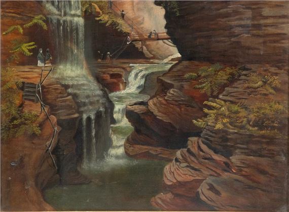 James Hope | Rainbow Falls at Watkins Glen New York Finger Lakes Region ...