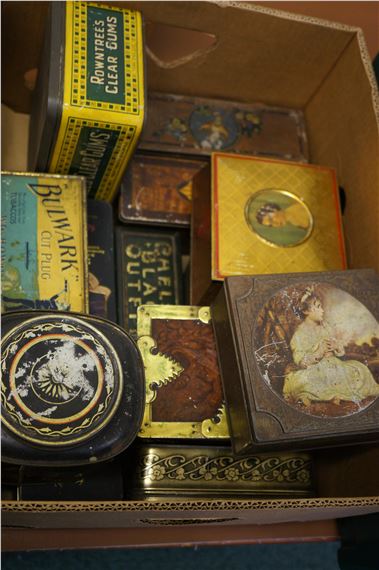 Large | Large collection of early tins | MutualArt
