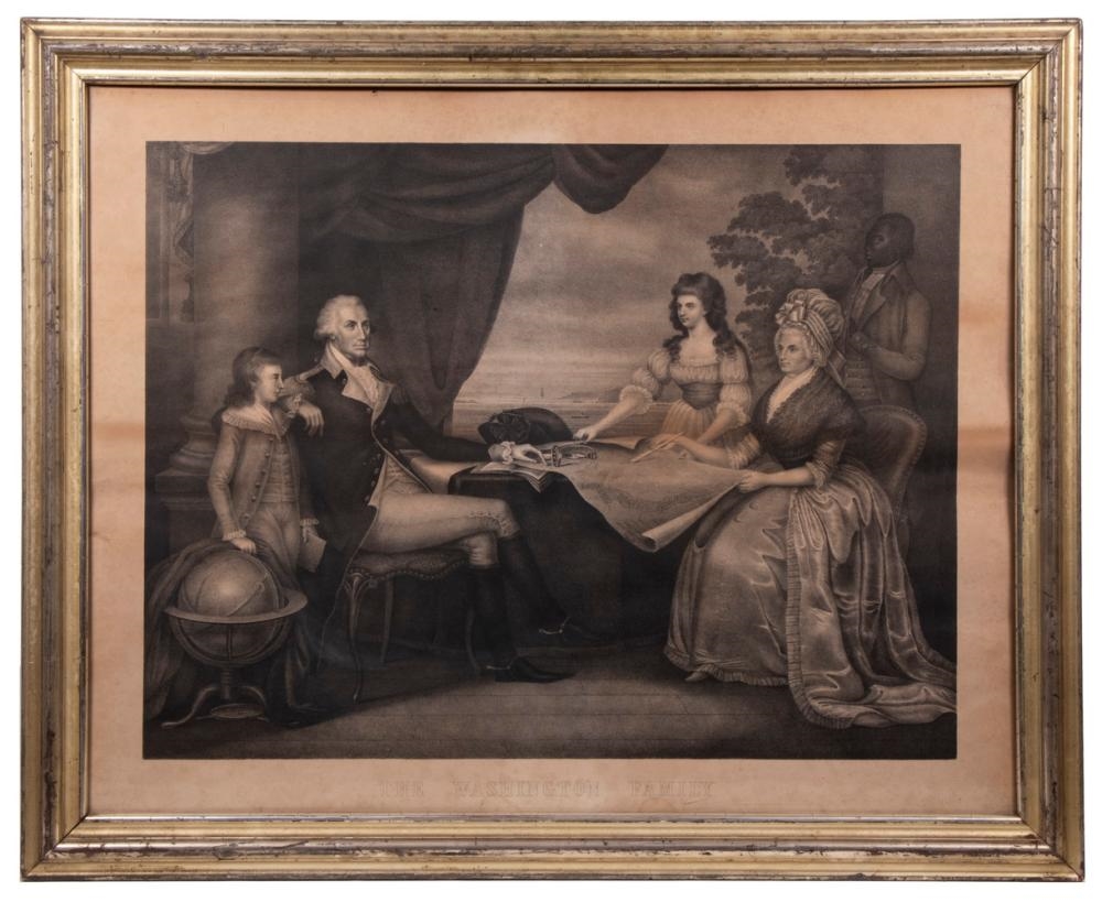 Edward Savage | The Washington Family (Circa 1798) | MutualArt
