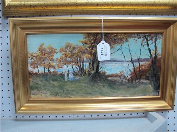 Ruby Parry | Thatched Cottage Scene | MutualArt