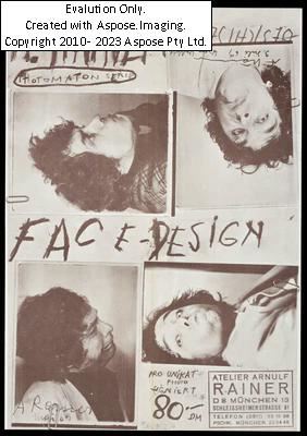 Arnulf Rainer | (Baden bei Wien 1929 geb.) Ausstellungsplakat: A ...