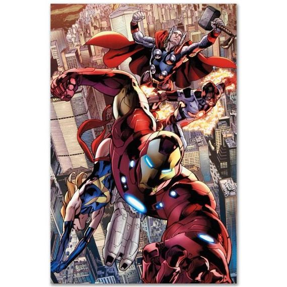 Bryan Hitch | Marvel Comics Avengers #12.1 Extremely Numbered Limited ...