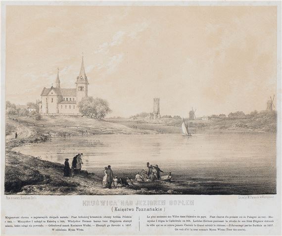 Napoleon Orda | Kruświca nad jeziorem Gopłem | MutualArt