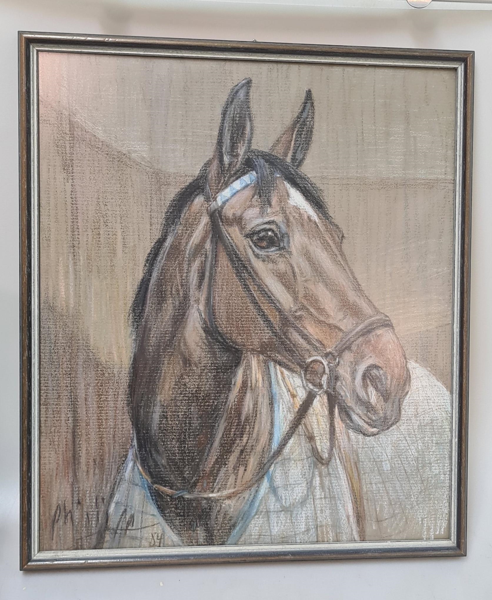 Klaus Philipp | 1st horse portrait of a Hanoverian mare | MutualArt