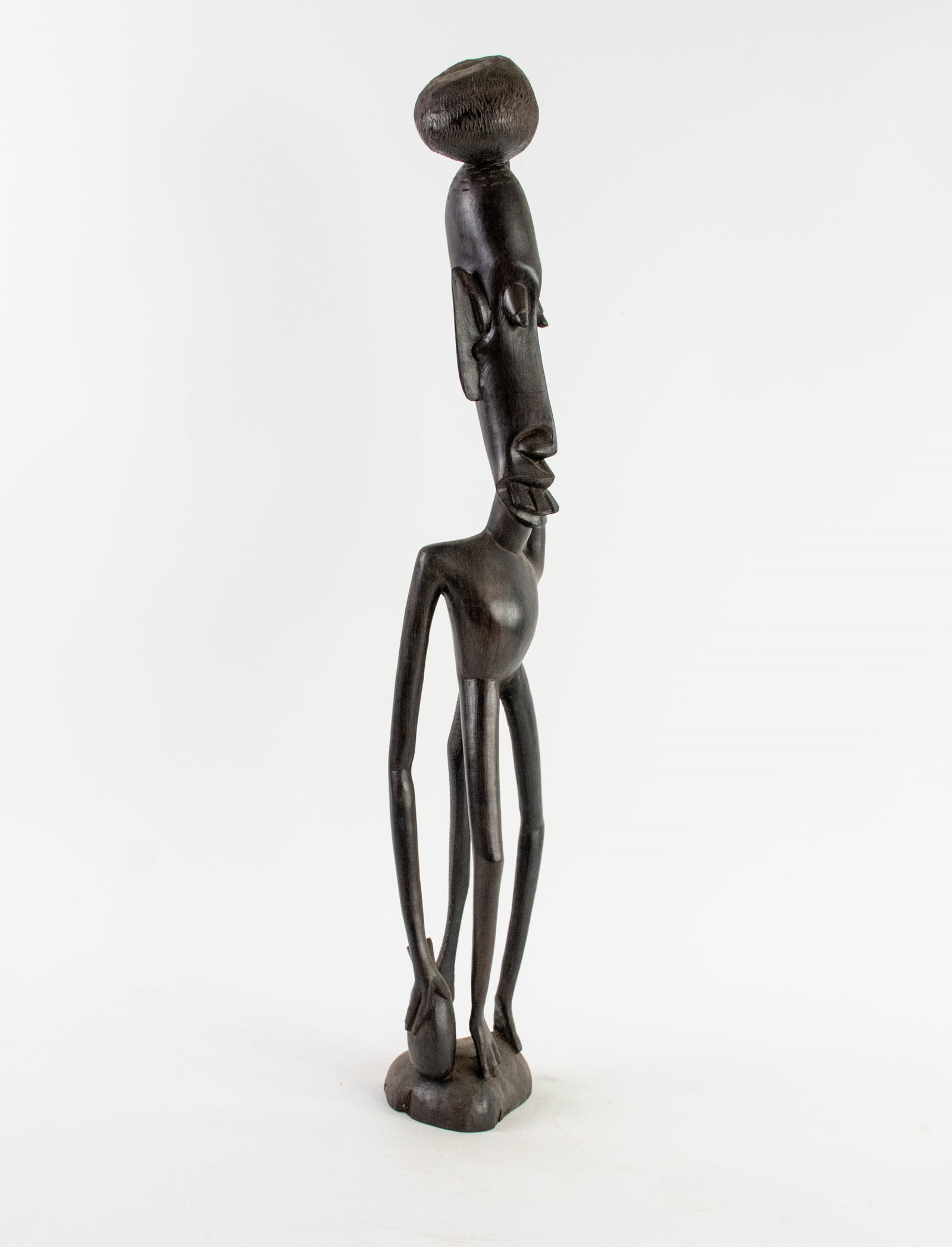 African School | African Makonde Carved Ironwood Shetani Sculpture ...