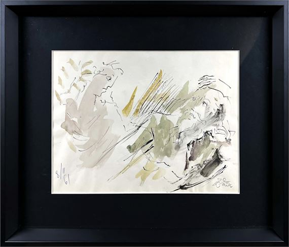 Zeki Faik Izer | Zeki Faik İzer imzalı Resim (1961) | MutualArt