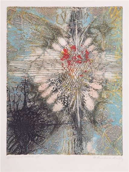 Krishna Reddy | BUTTERFLY FORMATION (1957) | MutualArt