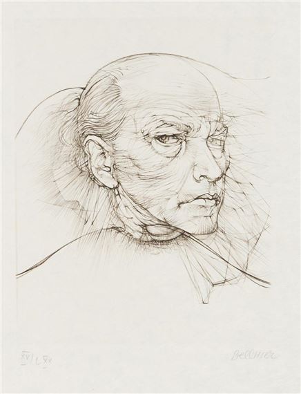 Hans Bellmer | Self-Portrait (1969) | MutualArt