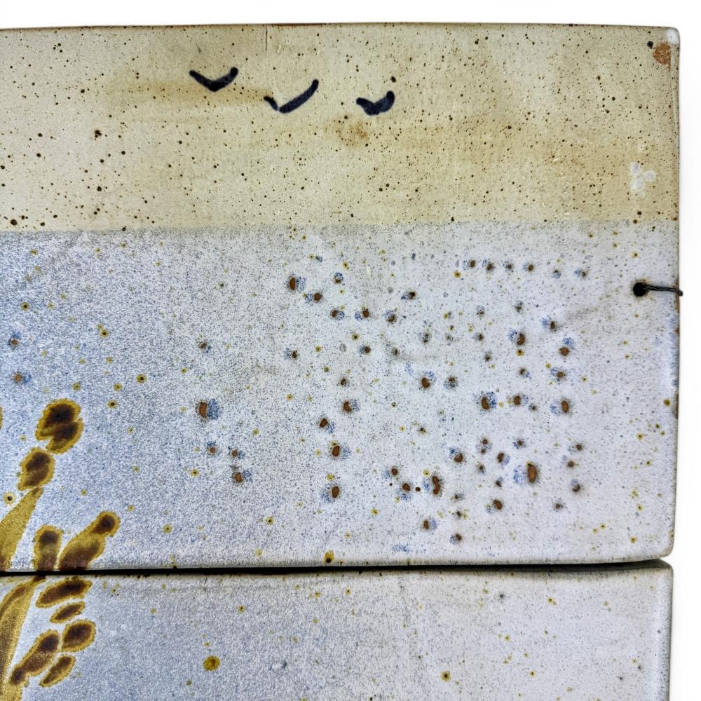 Hoyt Childers | Two Landscape Glazed Art Tiles by Hoyt Childers (1980 ...