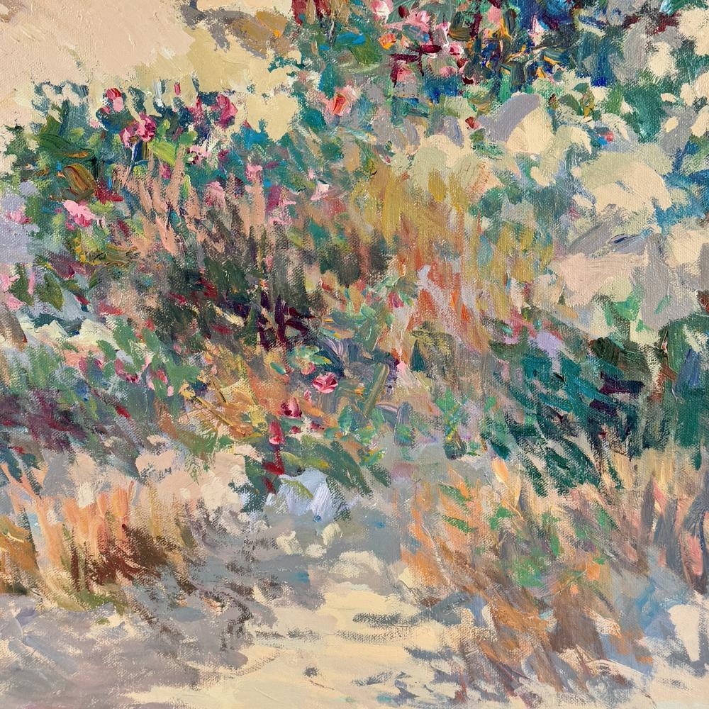 Tom Talbot | Tom Talbot Oil on Canvas Beach Scene (1936) | MutualArt