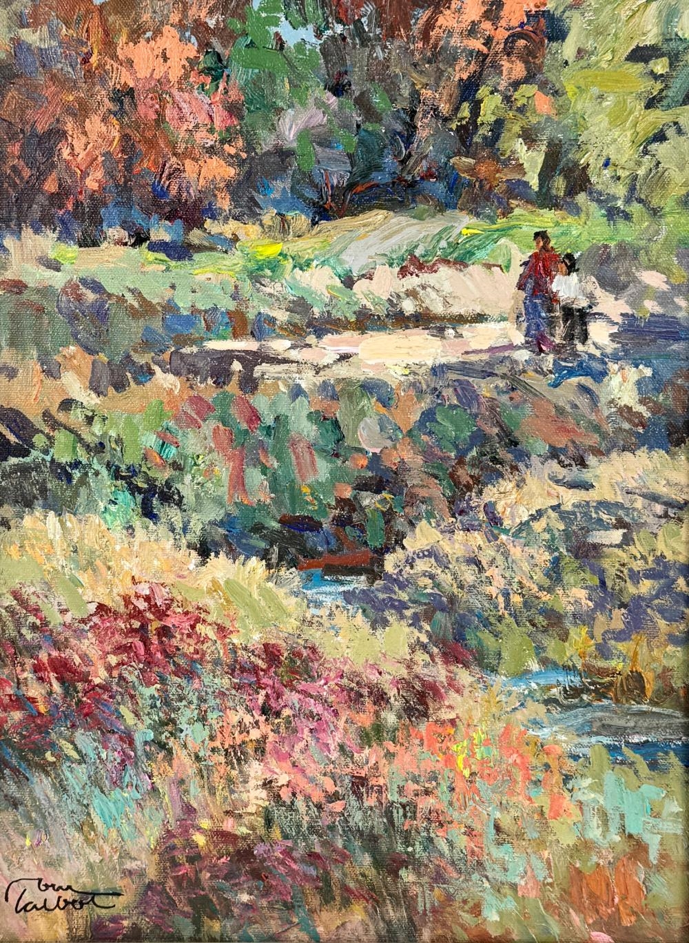 Tom Talbot | Tom Talbot Impressionist Landscape | MutualArt