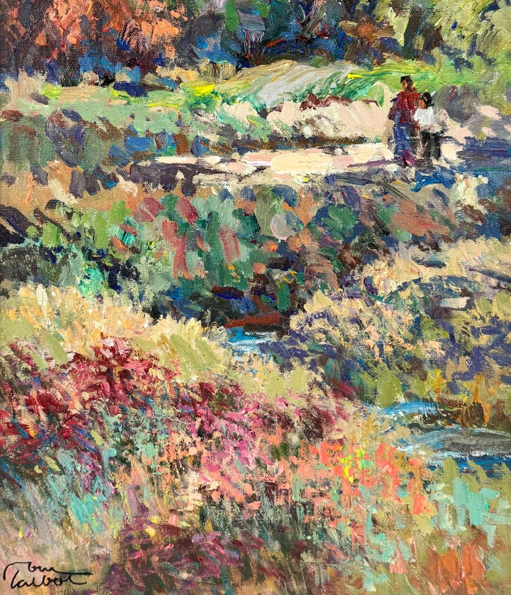 Tom Talbot | Tom Talbot Impressionist Landscape | MutualArt