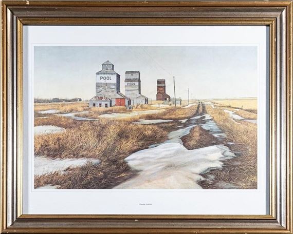 George Jenkins | GEORGE JENKINS PRINT 'POOL GRAIN FARM | MutualArt