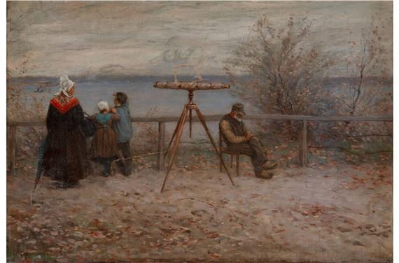 William John Hennessy | The Landing (1883) | MutualArt
