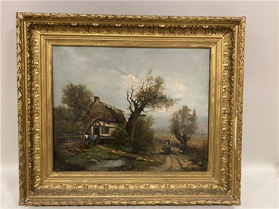 Jean Bain | Paysan et ferme | MutualArt