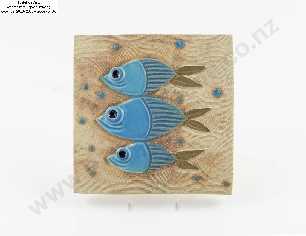 Peter Stewart | Peter Stewart Fish Tile | MutualArt