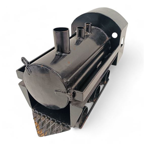 STEEL | BEAUTIFUL ANTIQUE 1920S BLACK STEEL TRAIN LOCOMOTIVE (1920s ...