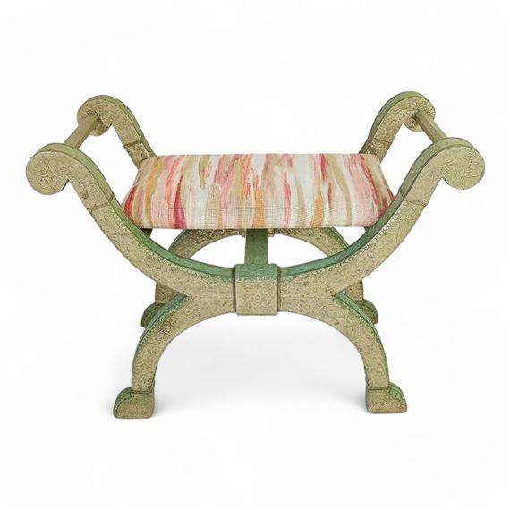 Roman School, 18th Century | VINTAGE ROMAN STYLE CURULE CHAIR WITH ...