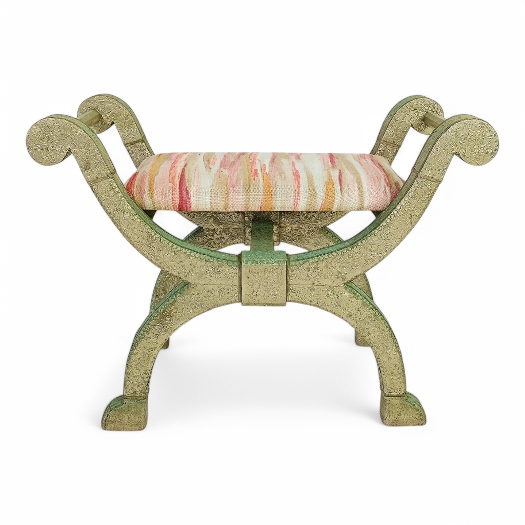Roman School, 18th Century | VINTAGE ROMAN STYLE CURULE CHAIR WITH ...